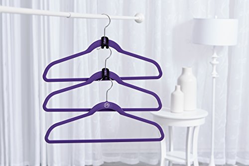 Joy Mangano 10pk Mini Hooks, Teal Hanger Accessory, Fuchsia