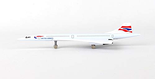 Daron British Airways Concorde Single Plane Toy , White