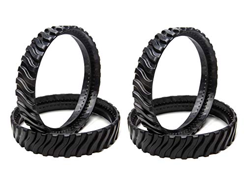 ATIE MX8 Elite MX6 Elite MX8 MX6 Pool Cleaners Tire Track R0526100 Replacement for Zodiac MX8 Elite, MX6 Elite, MX8, Mx6 Pool Cleaner Tire Track R0526100 (4 Pack)