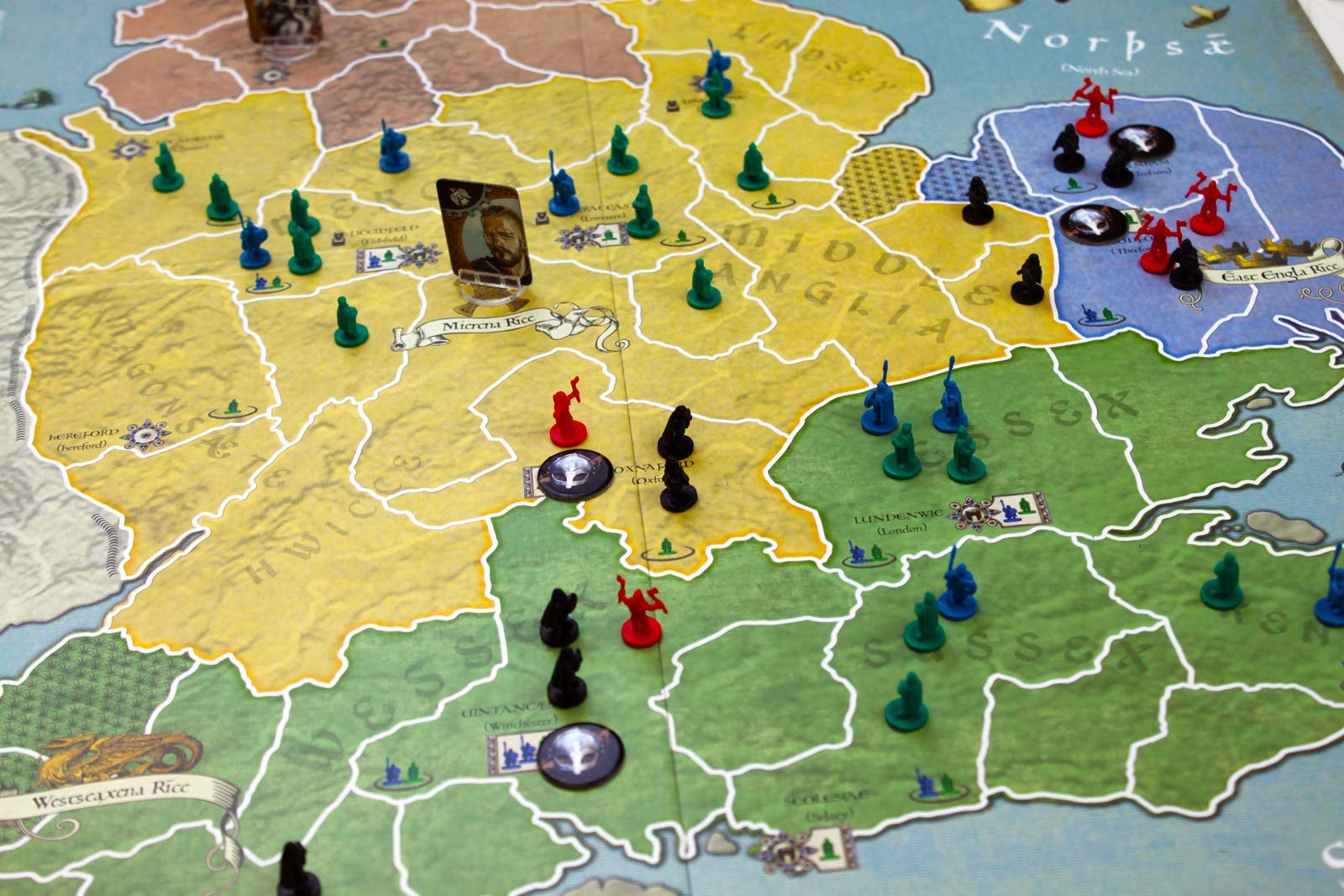 Academy Games | 878 Vikings Invasion of England 2nd Edition | Board Game | 2 to 4 Players