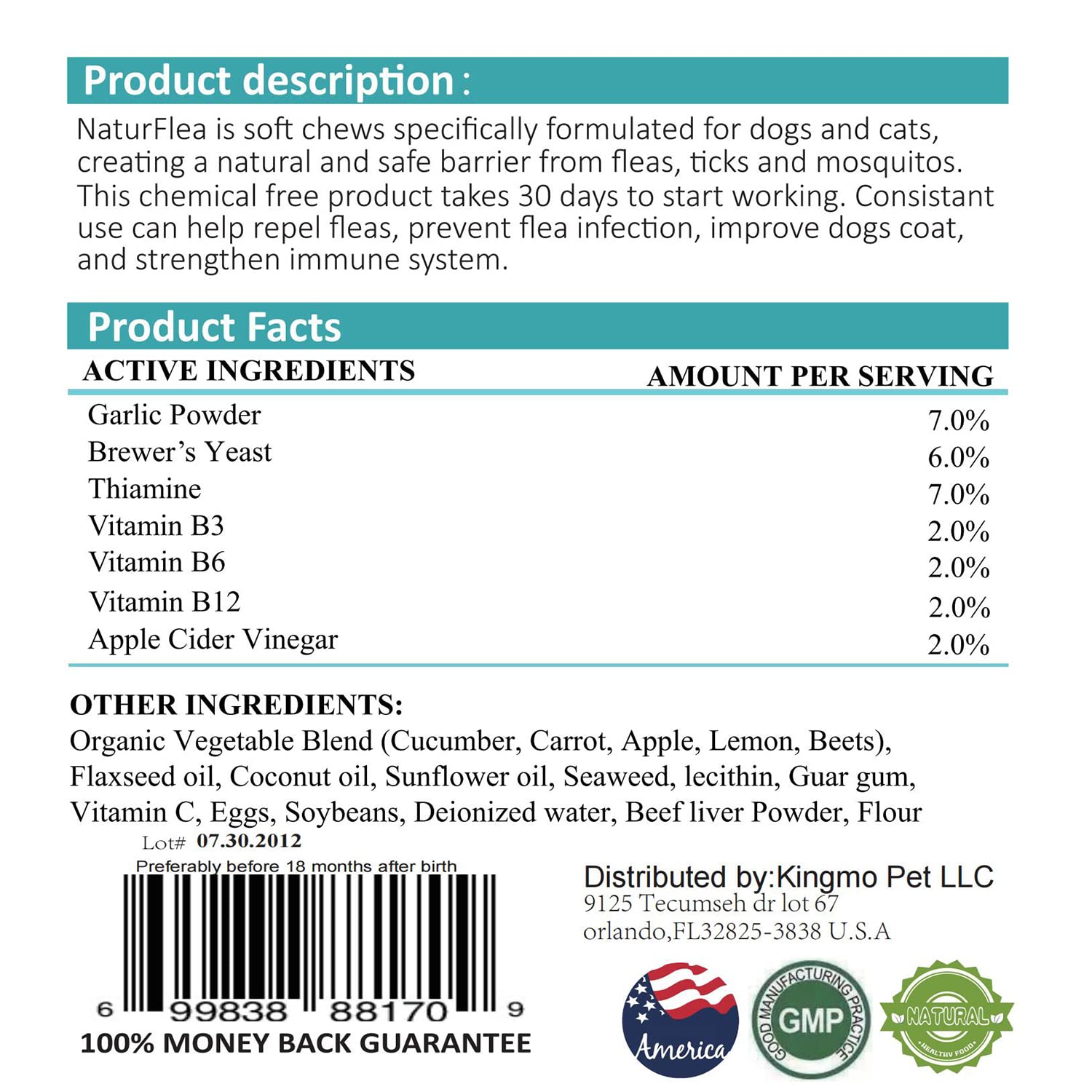 Advanllent Flea & Tick Prevention Supplement - Natural & Functional Flea Treatment for Dogs Soft Chew - Help with Dog Flea and Tick Treatment, Coat Smooth, Immune Health - 90 Count Flea Chewables
