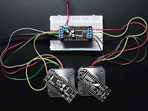 DC Motor and Stepper FeatherWing Add-on For All Feather Boards