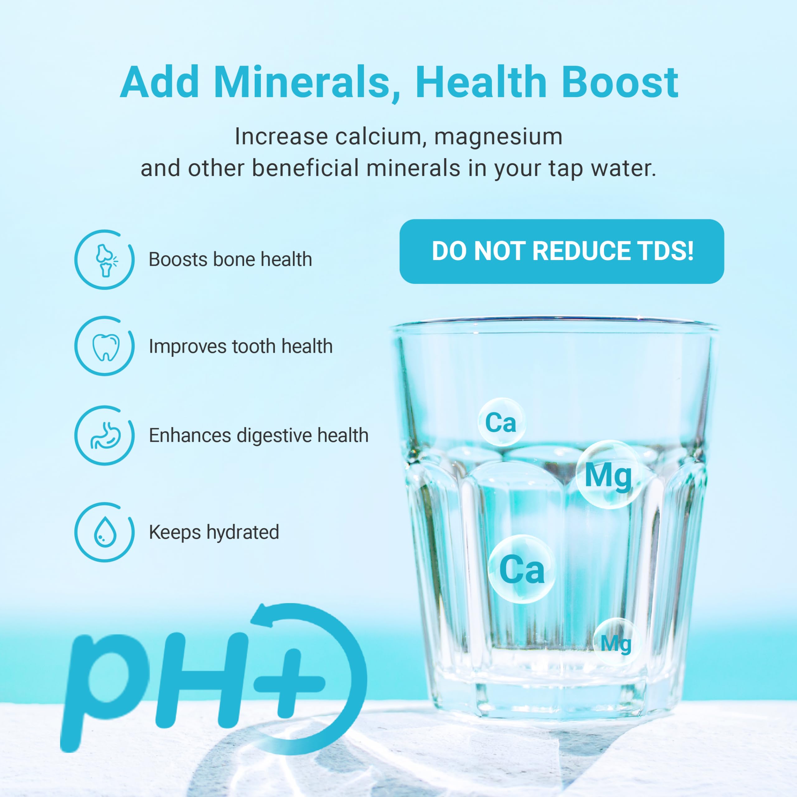 AQUA CREST Alkaline Water Filters Increase PH, ๐๐๐ ๐๐๐๐ฎ๐๐ ๐๐๐, Replacement for Pitchers and Dispensers, 6-Stage Filters Reduce Chlorine, 2-Pack
