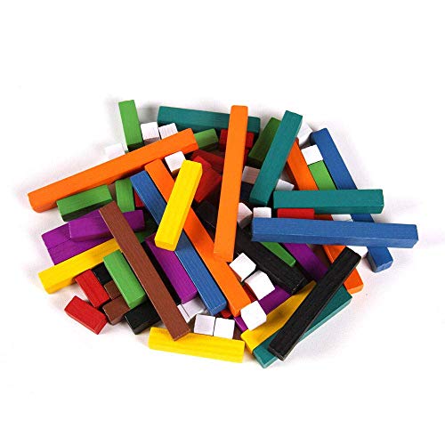 hand2mind Foam Cuisenaire Rods Individual Set, Math Manipulatives, Montessori Math Rods, Math Counters, Math Blocks, Counting Blocks, Montessori Math, Fraction Bars, Number Rods (Set of 74)