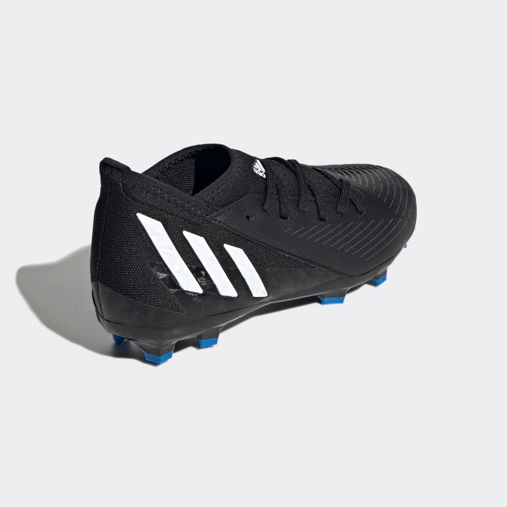 adidas Big Kid Predator Edge.3 Firm Ground Core Black/White/Vivid Red 6