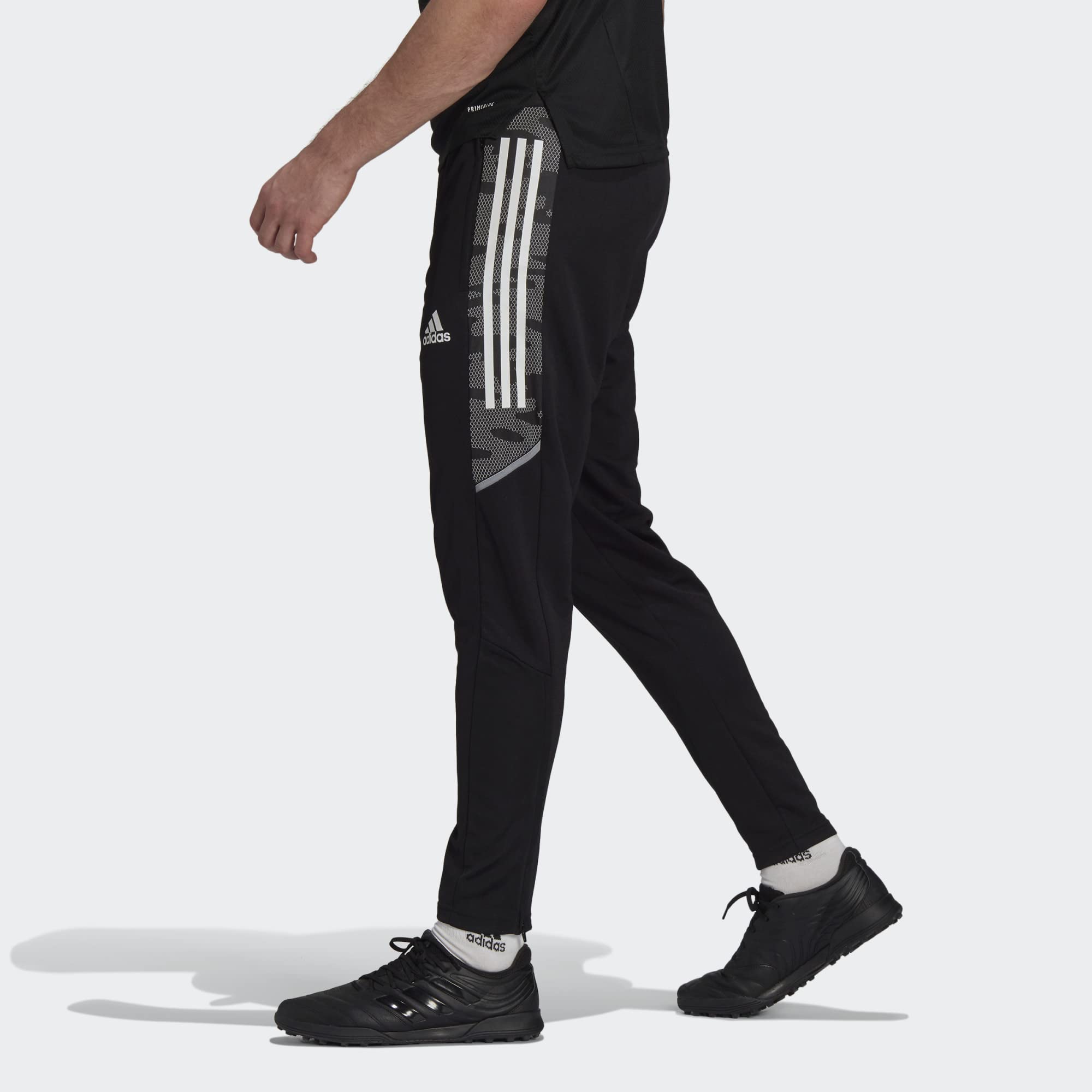 Adidas Black/White Condivo 21 Primeblue Training Pants - L