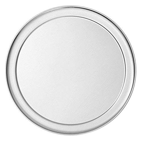 American Metalcraft HATP24 Wide Rim Pan, Heavy Weight, 14 Gauge Thickness, Aluminum, 24" Dia.