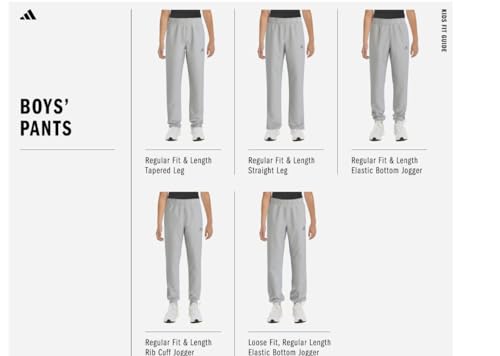 adidas boys Iconic Tricot Jogger Track Pants, Iconic Black, X-Large US