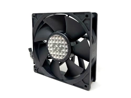 Bgears b-Blaster 140x38 (PWM Version) Extreme Cooling Gaming PC & Mining Machine Fan, Hi-Speed 5200RPM w/Airflow of 308 CFM, 2 Ball Bearing Designed for Extended Life & high Performance, 4 Wire Black