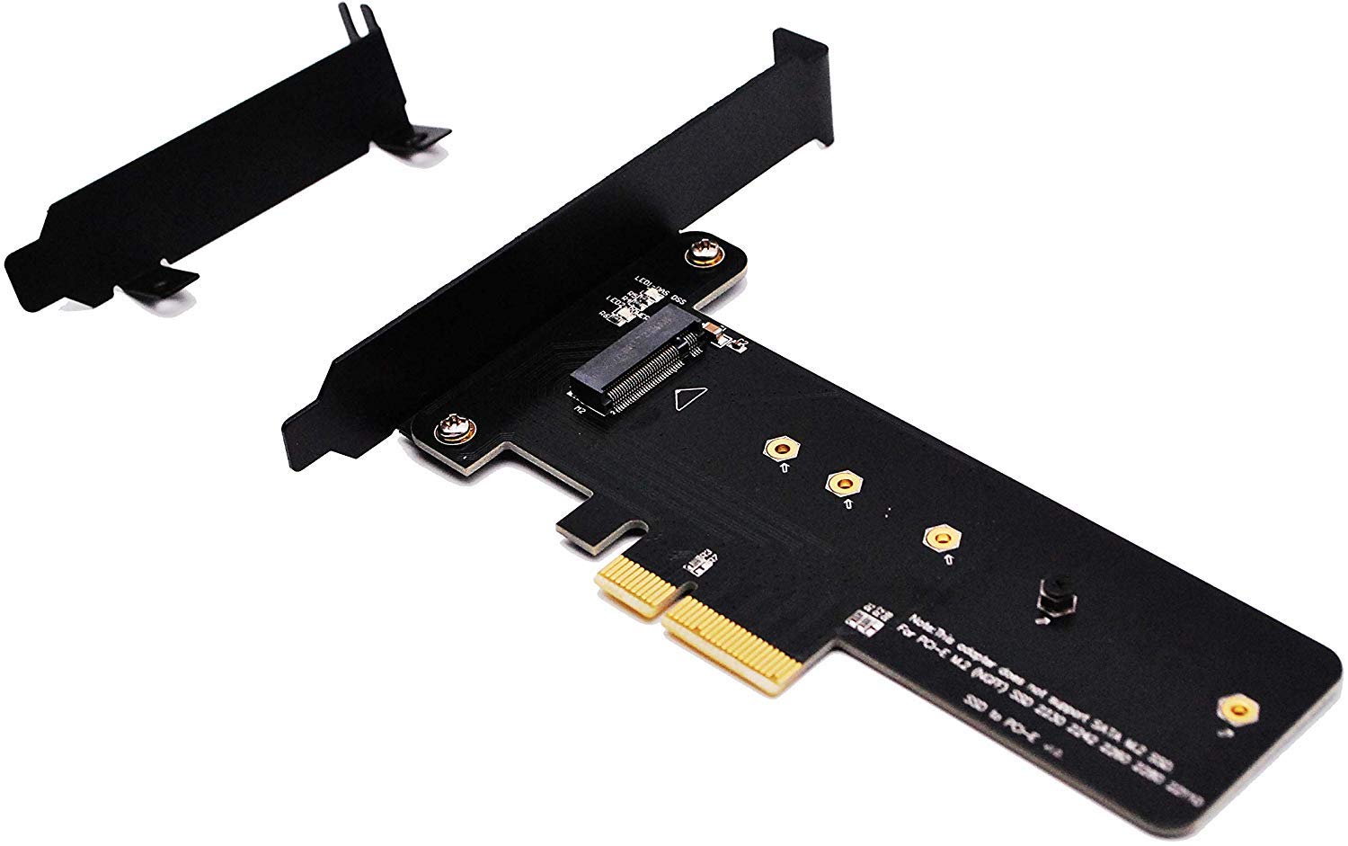EZDIY-FAB PCI Express M.2 SSD NGFF PCIe Card to PCIe 4.0 x4 M2 Adapter (Support M.2 PCIe 22110,2280, 2260, 2242)
