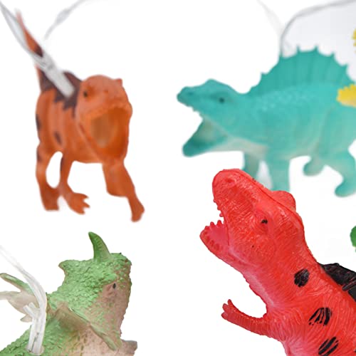 BHDK Dinosaur String Lights, Romantic IP43 Waterproof AA Batteries Battery Operated String Lights for Gardens for Homes