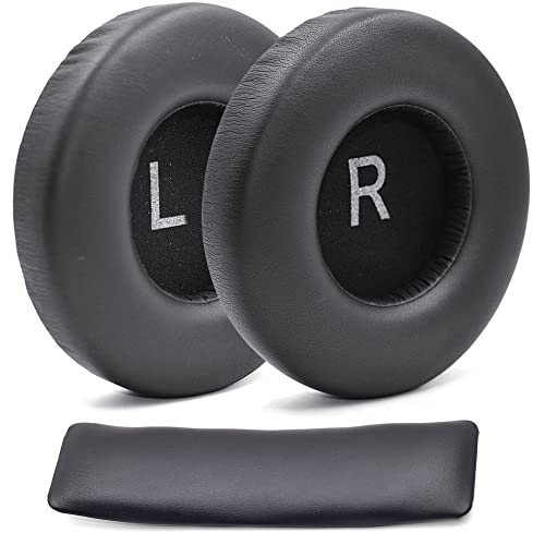 k550 Ear Pads - defean Replacement Headband and Ear Pads Foam Ear Cushion Pillow Parts Cover Compatible with Akg k550 k551 k553 k 550 551 Headphones (Ear Pads+Headband)