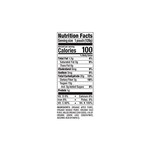 HAPPYTOT Organics Super Foods Stage 4, Super Foods Variety Pack, 4.22 Ounce Pouch (Pack of 16) packaging may vary