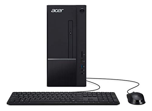 Acer Aspire TC-875-UR13 Desktop, 10th Gen Intel Core i5-10400 6-Core Processor, 8GB 2666MHz DDR4, 512GB NVMe M.2 SSD, 8X DVD, 802.11ax WiFi 6, USB 3.2 Type C, Windows 10 Home