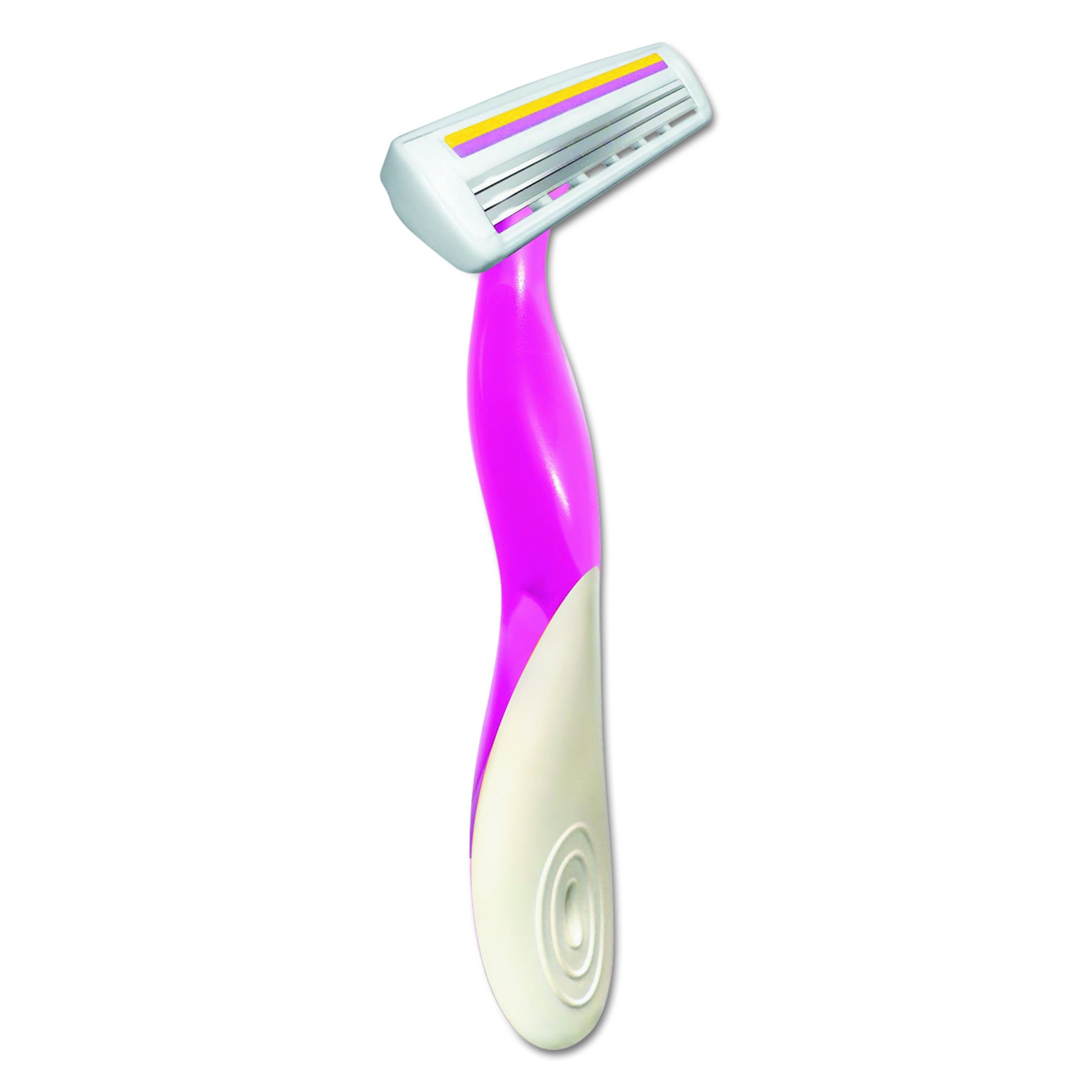 BIC ST3WP41 Soleil Twilight Women’s Disposable Razor, 3 Blades, Pink/Purple (Pack of 4)