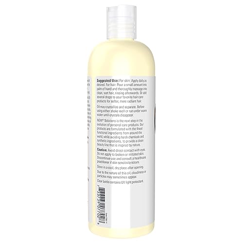 NOW Foods Solutions, Shea Nut Oil, Multi-Purpose Intense Moisturizing Oil for Skin, Scalp and Hair, 16-Ounce