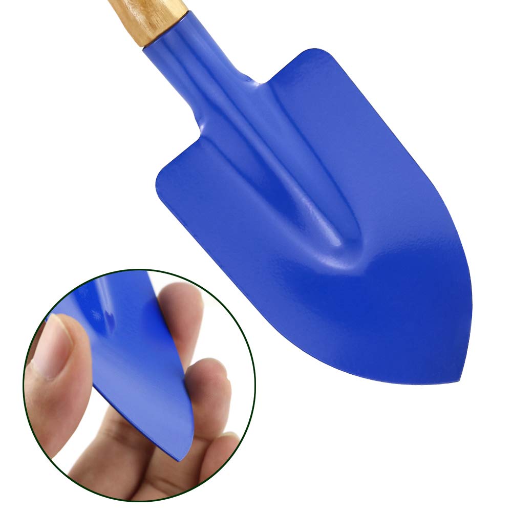 butterfunny 3 Sets 9 Pack Kids Garden Tools, Beach Toy Shovel Sets, Toy Gardening Tools