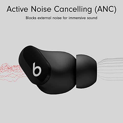 Beats Studio Buds - True Wireless Noise CancellingĀ EarbudsĀ - Black with AppleCare+ (2 Years)