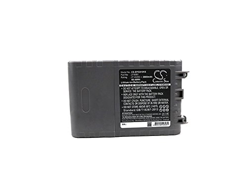 Replacement Battery for Dyson SV10 V7 V8 V8 Absolute V8 Absolute Cord-Free V8 Animal V8 Part NO 215681 215866-01/02 215967-01/02 967834-02 PM8-US-HFB1497A PU2-JP-HFA4456A