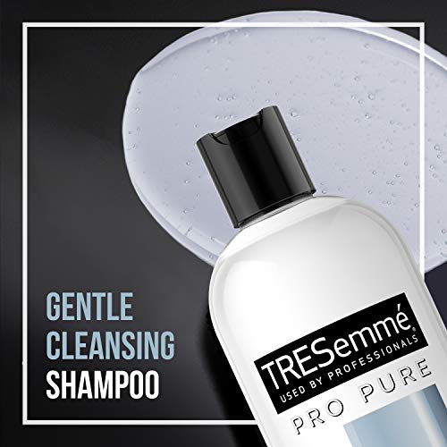 TRESemmé Pro Pure Moisture Shampoo for Daily Moisture, Paraben and Dye Free, 16 oz (4 Count)
