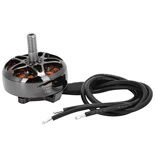 Drfeify RC Drone Motor, RC Metal Drone Motor Professional Plus Thread Motor Accessory Set for Racing RC Drone(1500KV)