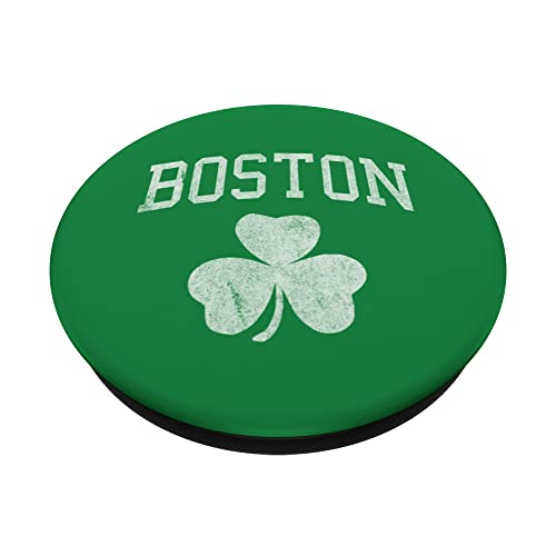 Boston Irish Shamrock St. Patrick's Day PopSockets Swappable PopGrip