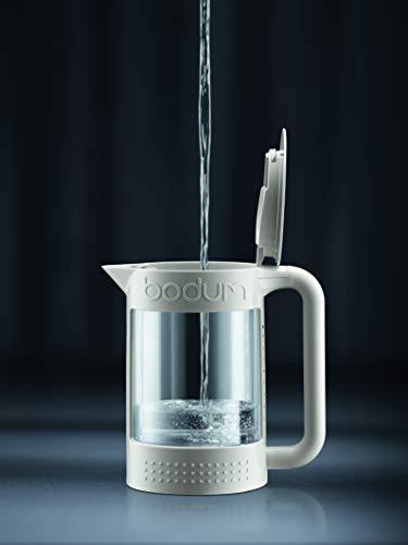 Bodum 11659-01US Bistro Electric water kettle, double wall with temperature control, 1.1 l, 37 oz, Black, 37 Ounce