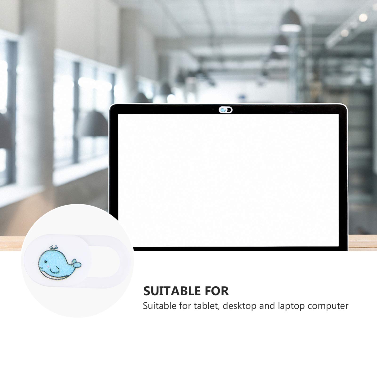 SOLUSTRE 3 PCS Camera Privacy Cover Webcam Cover Laptop Camera Covering Laptop Web Camera Shutter Anti- Peeping Privacy Cover Privacy Blocker Sliding Shield Protective Cover Anti Peeping