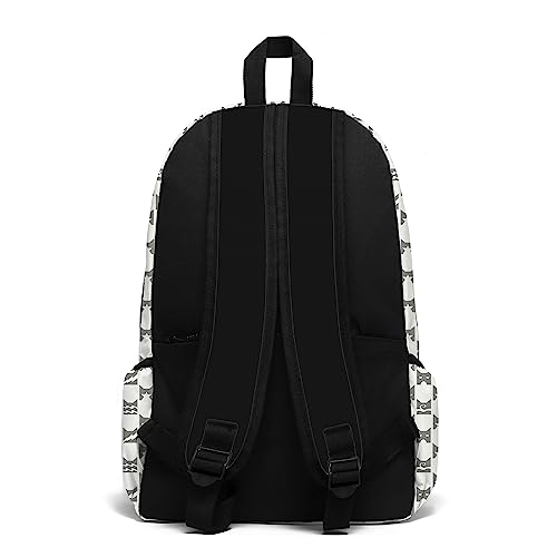 Cats Bacpack 17in Laptop Knapsack Casual Durable Daypack Packsack Rucksack Bags Travel Backpacks for Men Women