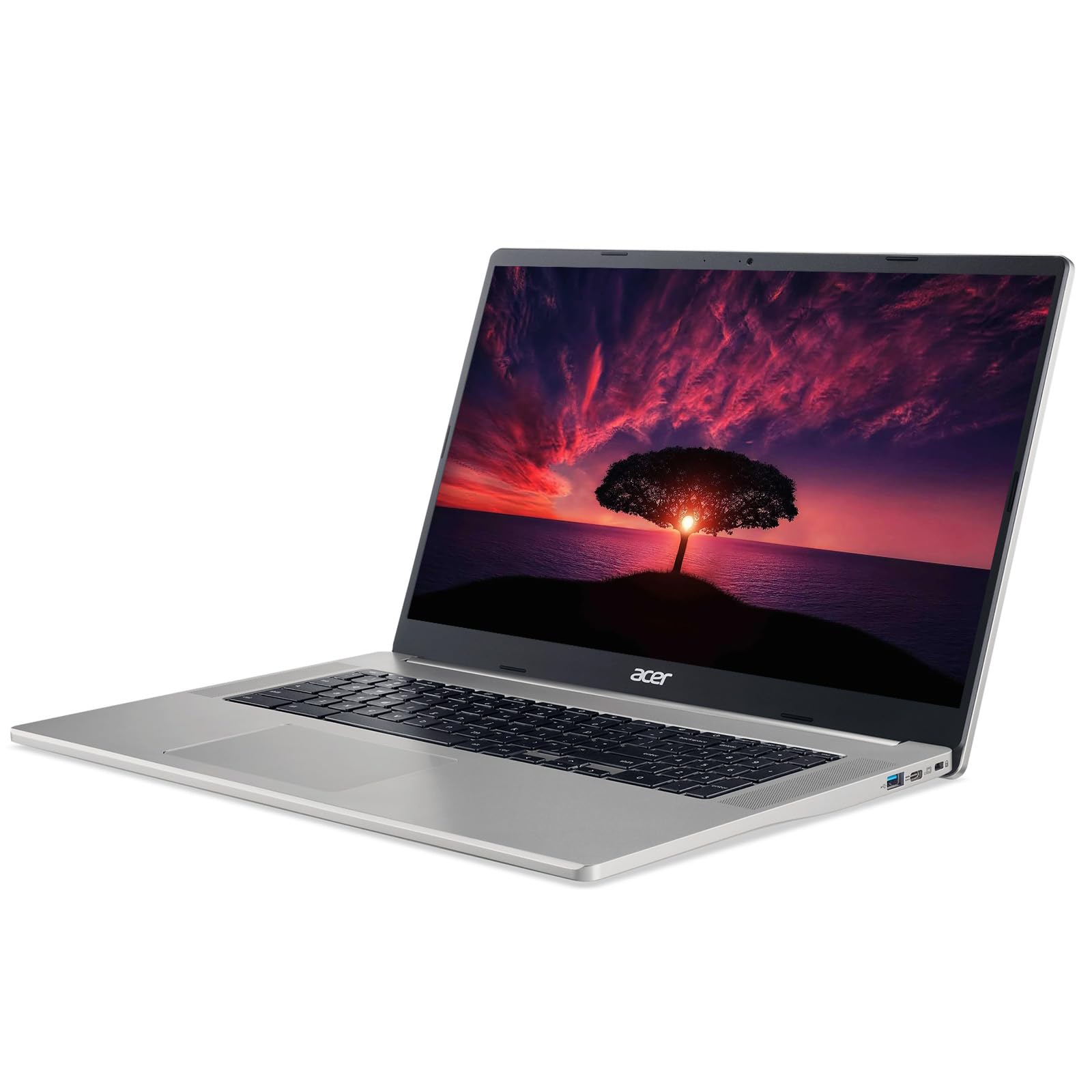 Acer Chromebook 2023 - Laptop 17inch Screen FHD IPS Display Narrow Bezel - Intel Celeron N4500 - USB Type-C - Wi-Fi 6 - Webcam (4GB RAM |128GB eMMC+32GB SD Card)