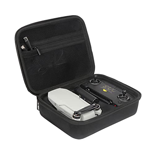 Case for Mavic Mini JSVER Carrying Case Compatible with DJI Mavic Mini/Mini SE, Hard Protective Case Travel Bag for DJI Mavic Mini Drone Accessories with Propeller Protectors and Control Stick Cover
