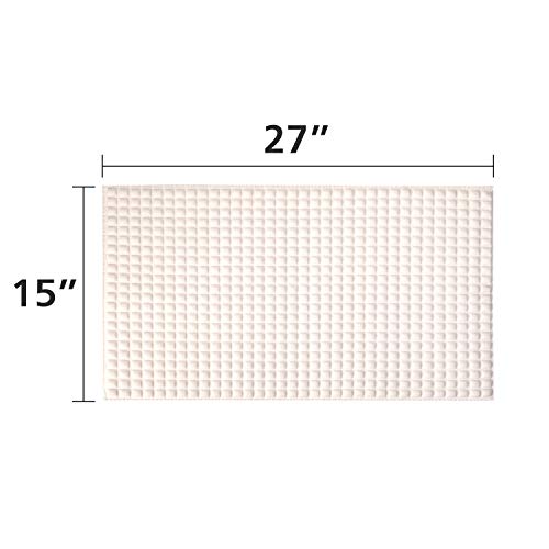 BOWERBIRD Premium Air Cushion Bathtub Mat with 800+ Air-Filled Cells, Provide Unprecedented Cushioned and Soft Comfort, Reduce Fatigue on Your Feet