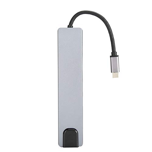 USB-C Interface Specification HDMI Hub Built-in Conversion Chip USB-C Adapter,for iPad Pro/MacBook/Type C Devices RJ45 Ethernet Mini SDTF OTG Adapter