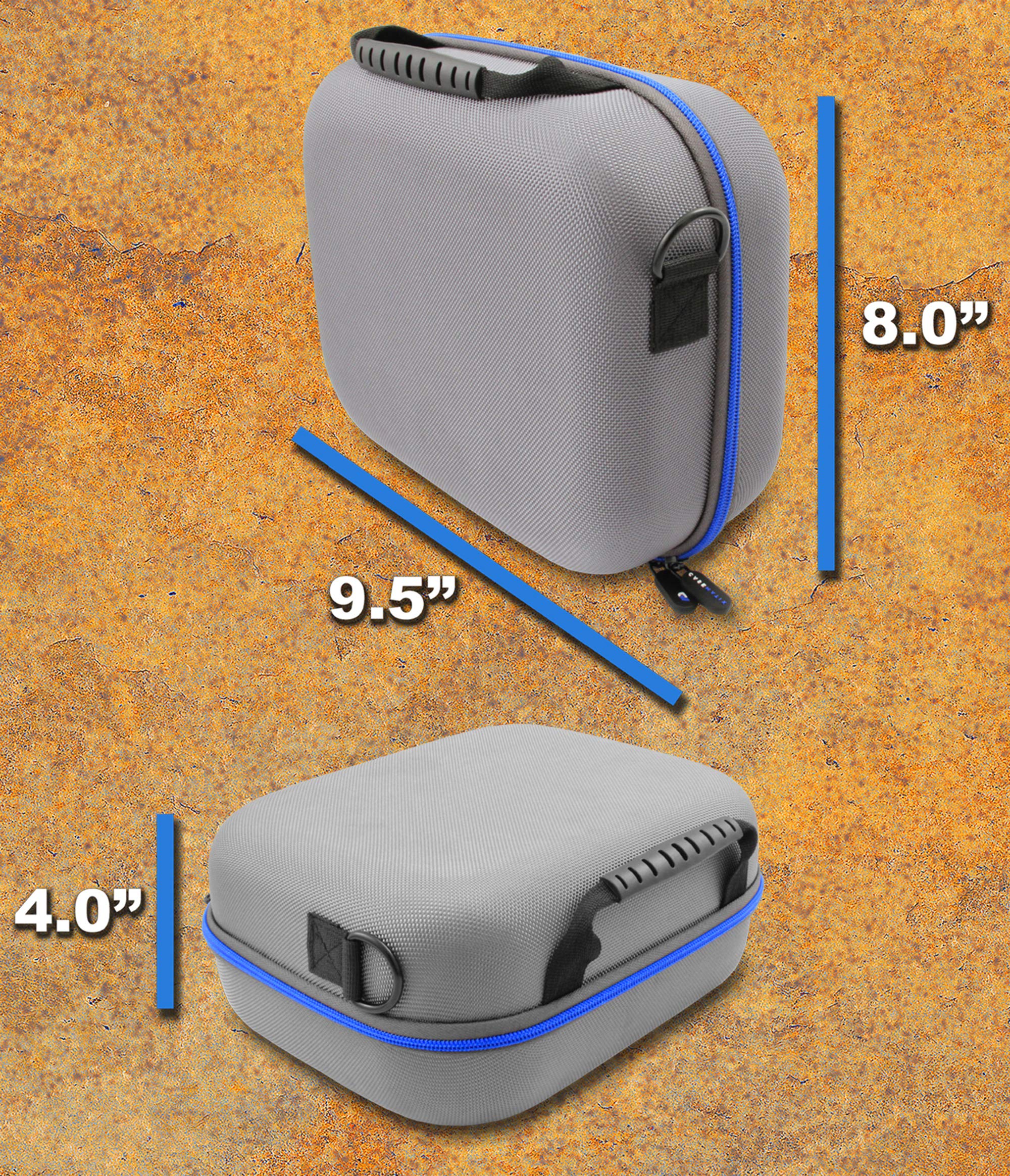 CASEMATIX Travel Case Compatible with Sega Genesis Mini and Select Accessories - Includes Shoulder Strap and Case Only