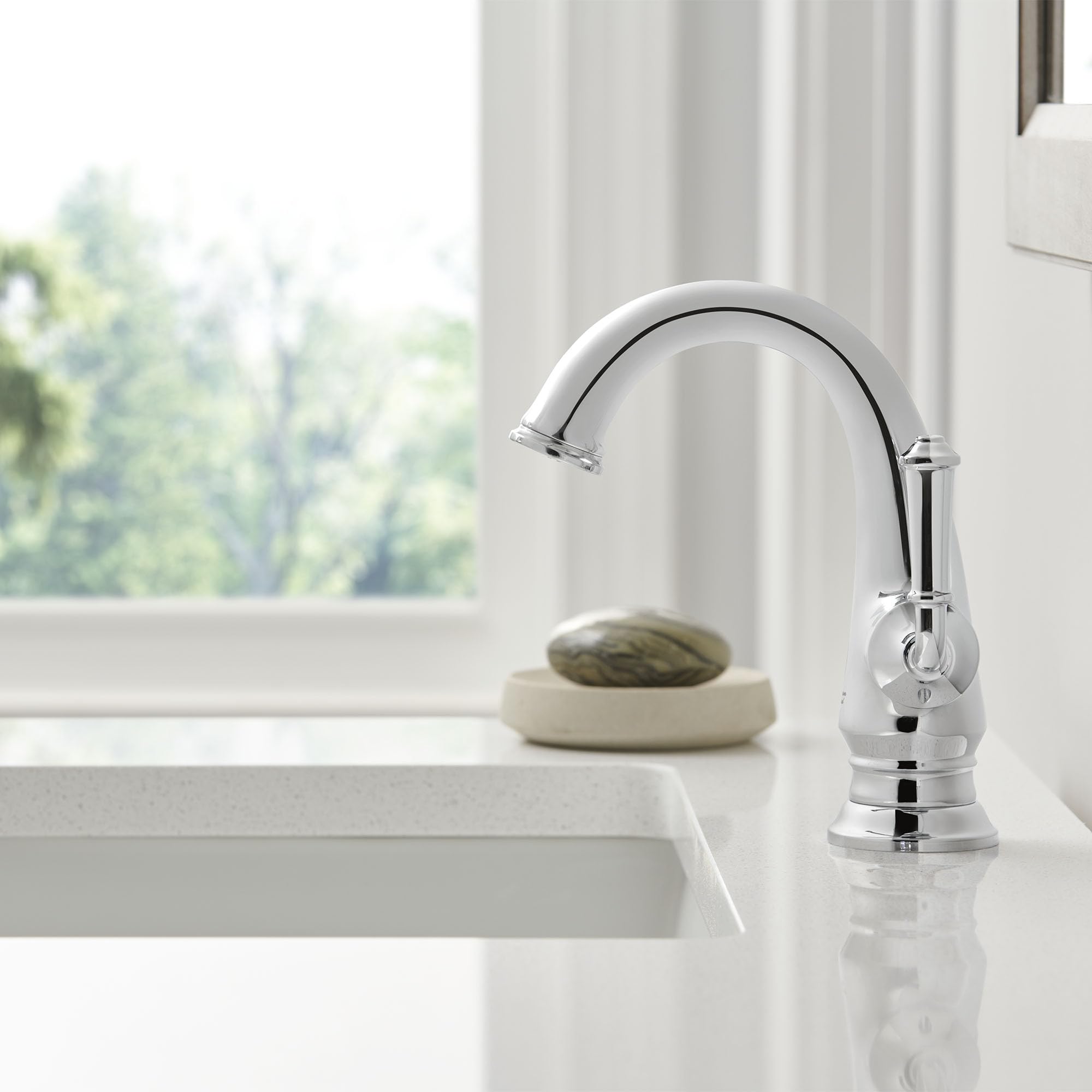 American Standard 7052121.002, Delancey Single Hole Single-Handle Bathroom Faucet 1.2 GPM, Chrome