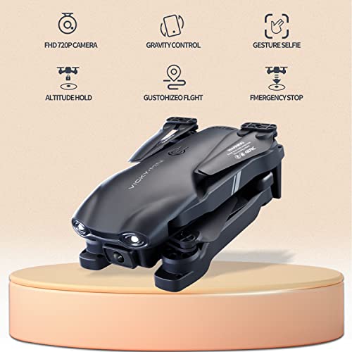 DRONEEYE 4DV13 Drone with 1080P HD FPV Camera for kids Adults, Foldable Mini RC Quadcopter With Waypoint, Functions,Headless Mode,Altitude Hold,Gesture Selfie,3D Flips,Beginners Toys Gifts