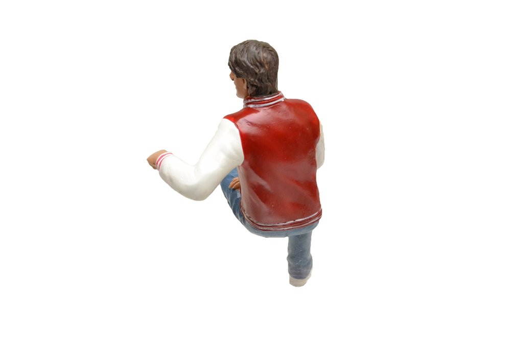 Adam Sitting Figurine for 1/24 Scale Models by American Diorama 23925