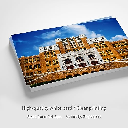 Dear Mapper Vintage United States Arkansas Landscape Postcards Pack 20pc/Set Postcards from Around the World Greeting Cards for Business World Travel Postcard for Mailing Decor Gift
