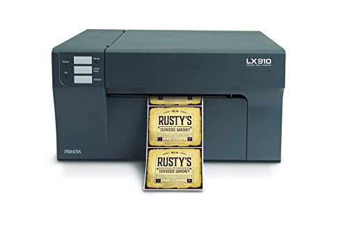 Primera LX910 Color Label Printer 74416 - Print Your Own Short Run Product Labels, Prints up to 8.25" Wide