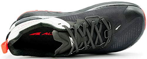 ALTRA Men's AL0A4VQM Olympus 4 Trail Running Shoe, Black/White - 8.5 M US