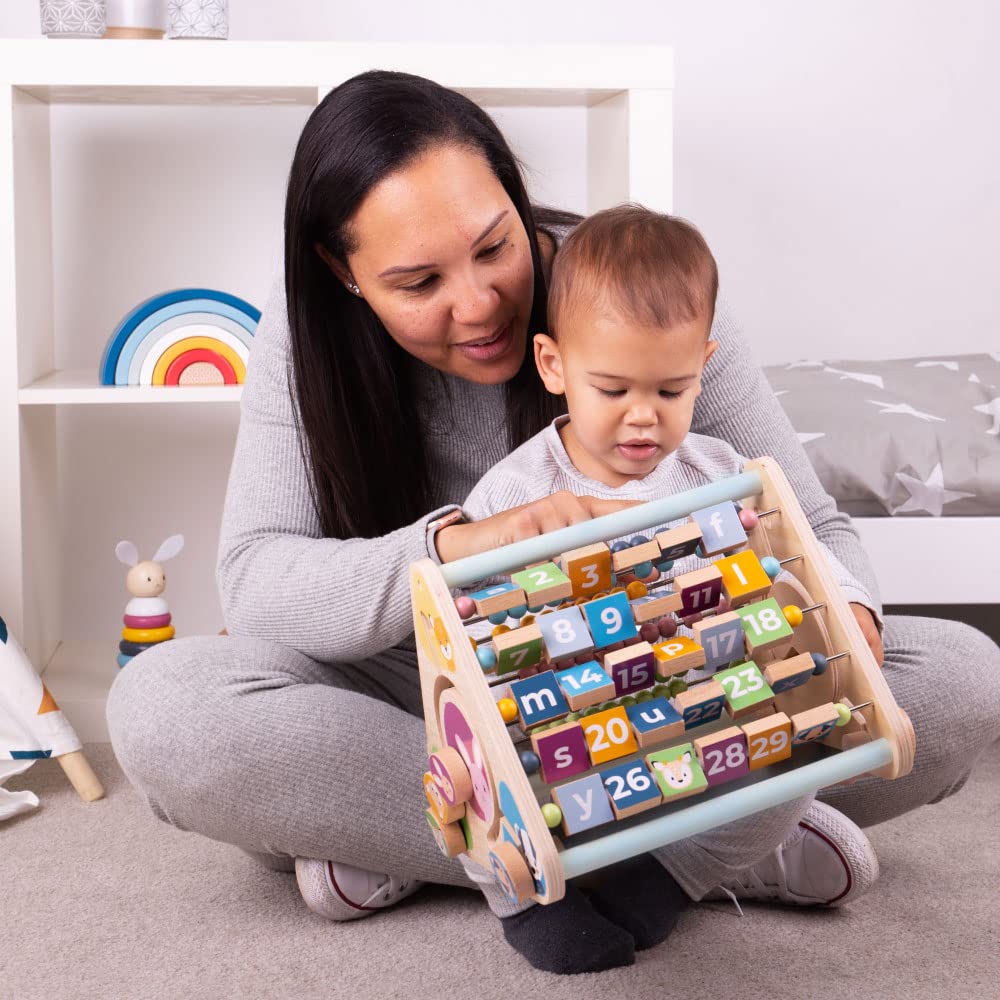 Bigjigs Toys 100 Percent Certified Triangular Activity Centre