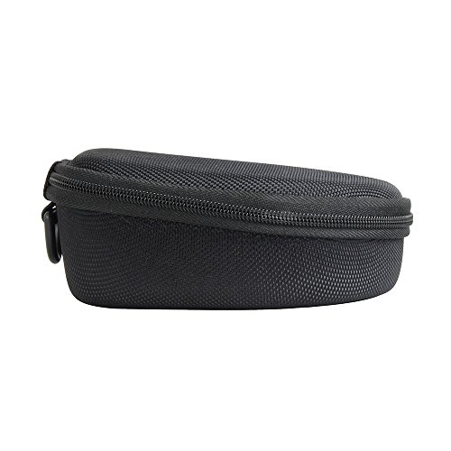 Hermitshell Hard Case for AfterShokz Trekz Air/AfterShokz Aeropex/Titanium Mini/Shokz OpenRun Pro Open Ear Wireless Bone Conduction Headphones AS650 / AS800 (Black) (Only Case)