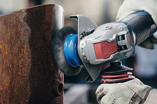 BOSCH WBX319 3 In. X-LOCK Arbor Stainless Steel Crimped Wire Cup Brush For Applications in Removing Weld Scale, Burrs and Corrosion, Preparing Painting Surfaces