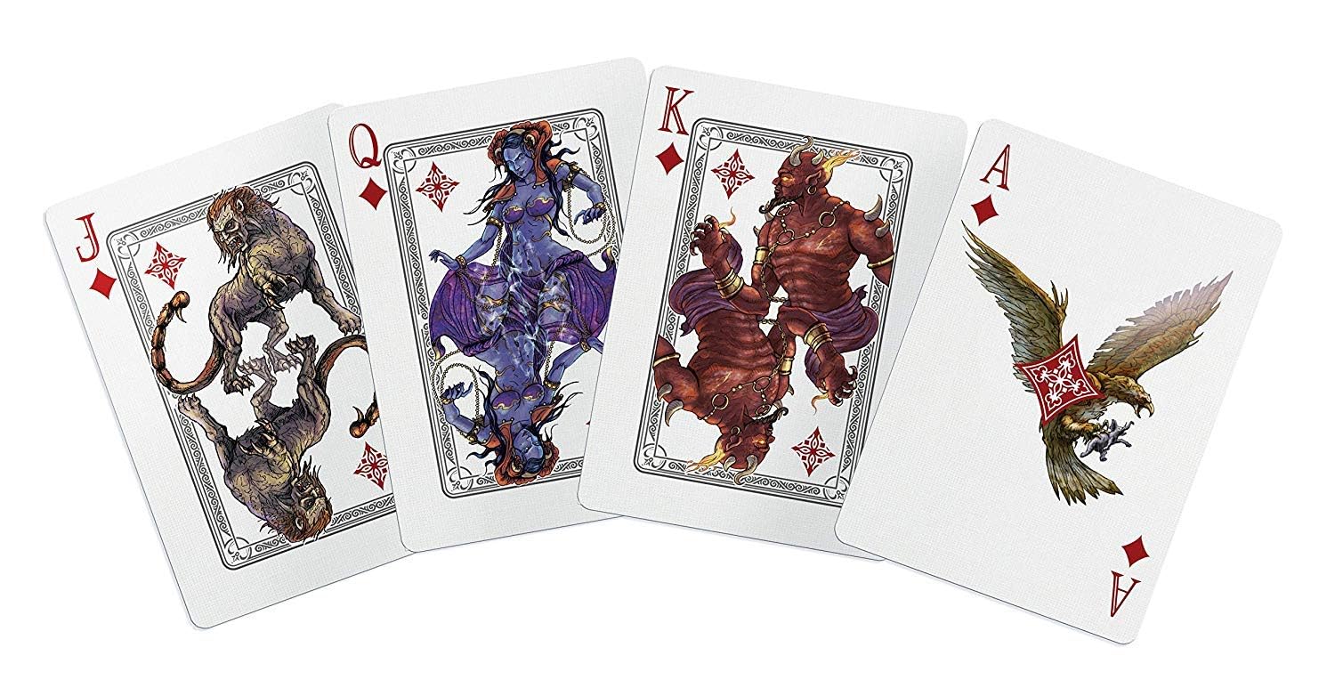 Bicycle Mythical Creatures II (All New Creatures) Playing Cards Gent Supply