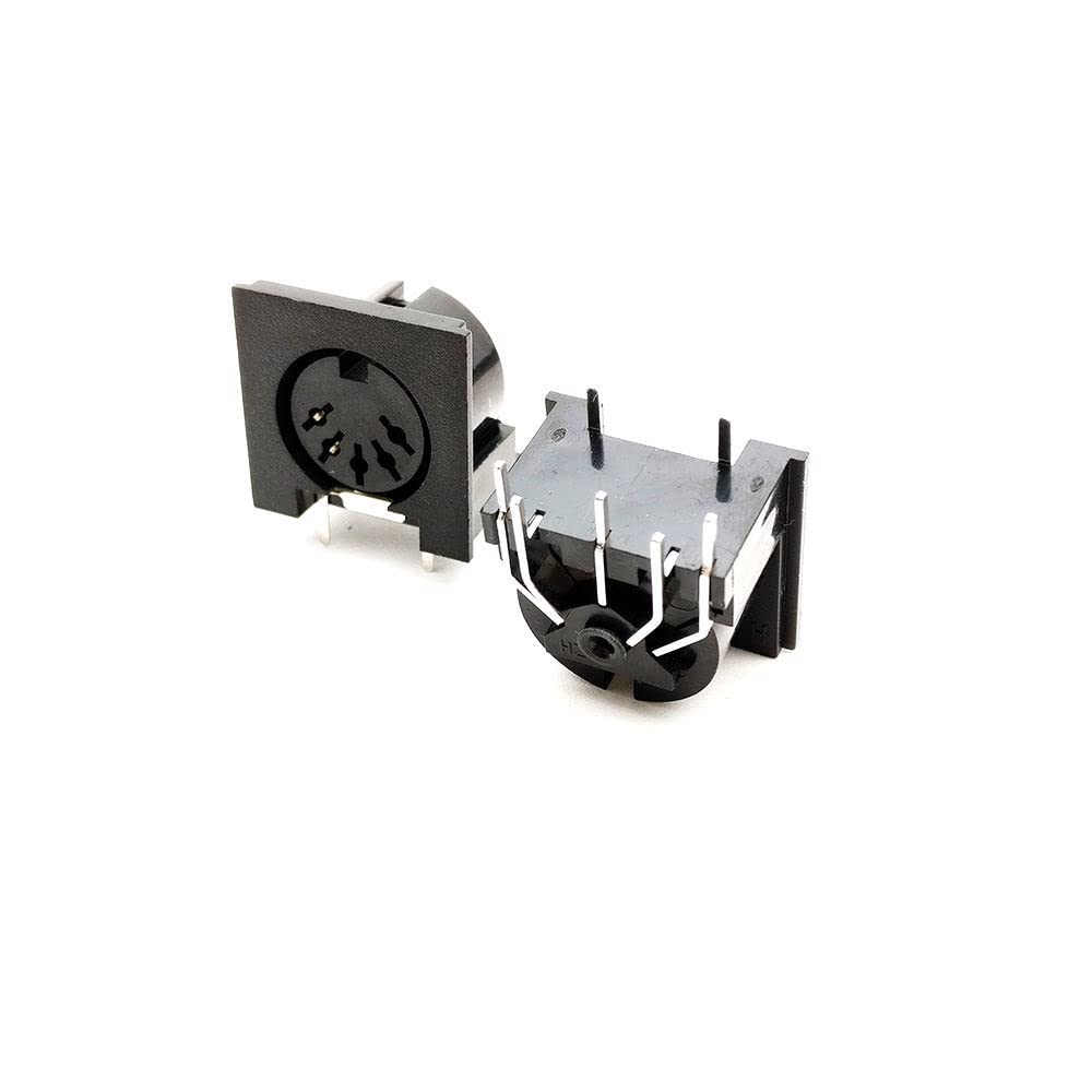 50Pcs PCB Panel Mount MIDI Female DIN5 DIN 5-Pin Jack