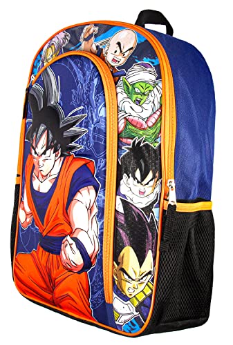 Bioworld Dragon Ball Z Character Panel Goku Kamehameha Molded Eva Backpack