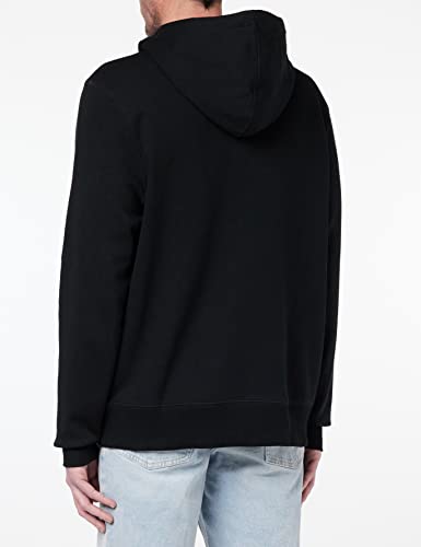 Champion Men's Authentic Originals Sueded Pullover Hoodie, Black, Large