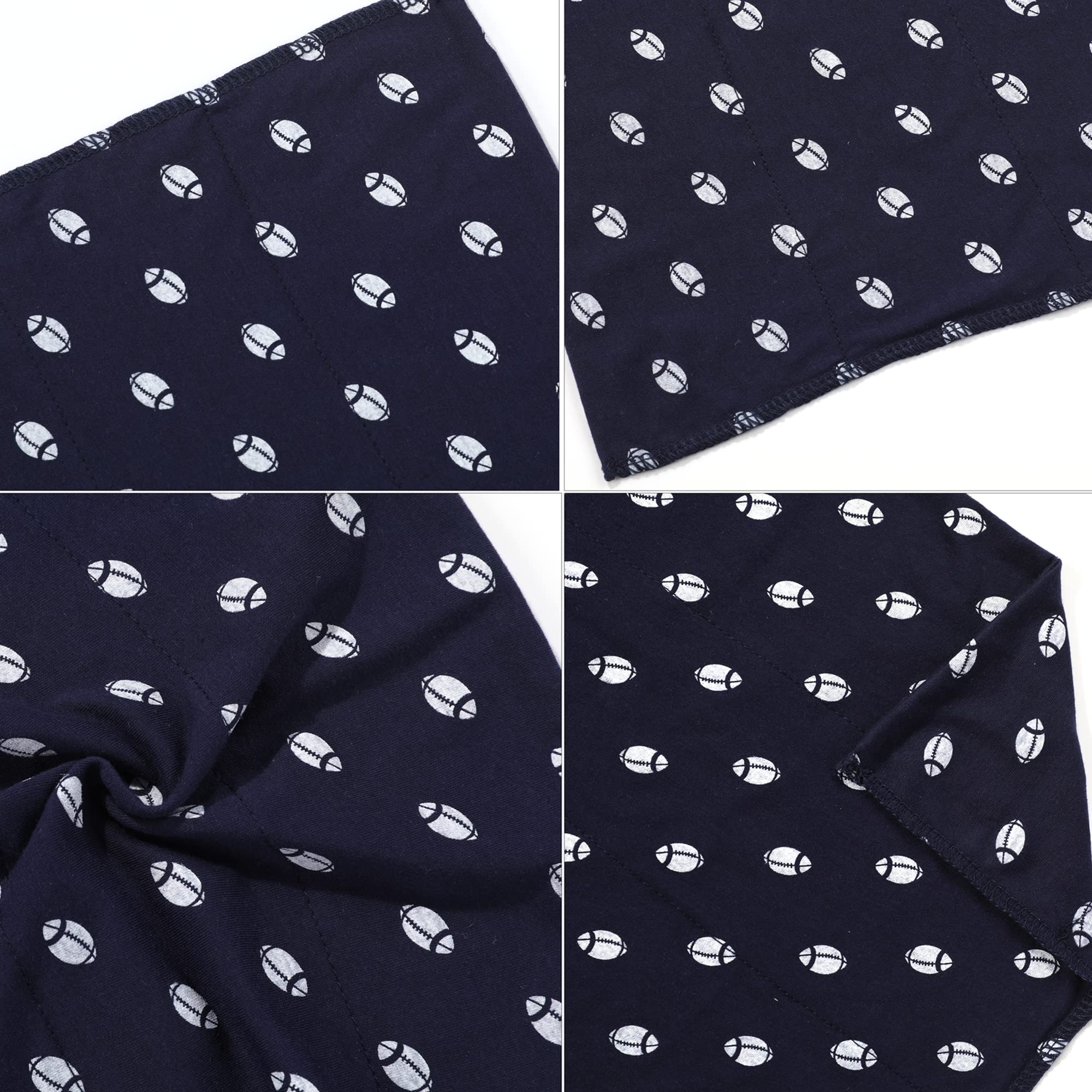7 Pack Cotton Baby Burp Cloths Extra Absorbent Soft for Baby Boys and Girls