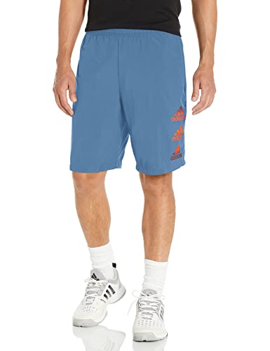 adidas Men's Designed 2 Move Logo Shorts, Wonder Steel, Medium