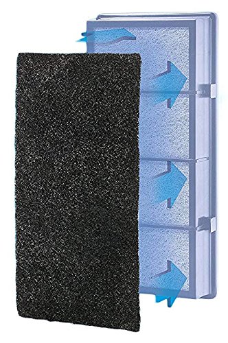 Nispira True HEPA Air Filter Replacement Carbon Compatible with Holmes AER1 HAPF30AT Air Purifier - 1.2β x 10β x 4.6β (4 HEPA Filters + 4 Carbon Filters)